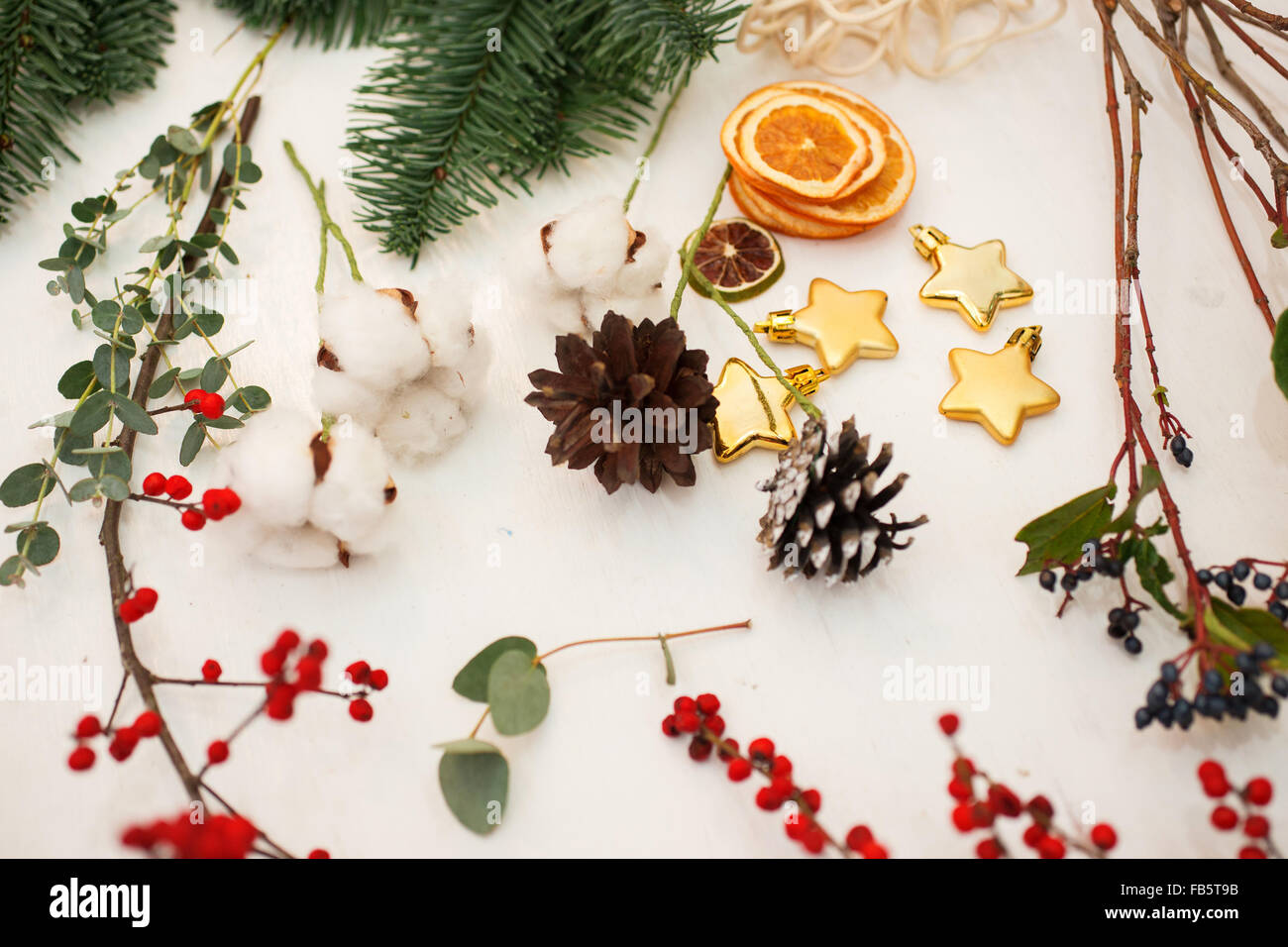 Create great winter compositions. Handmade Stock Photo - Alamy