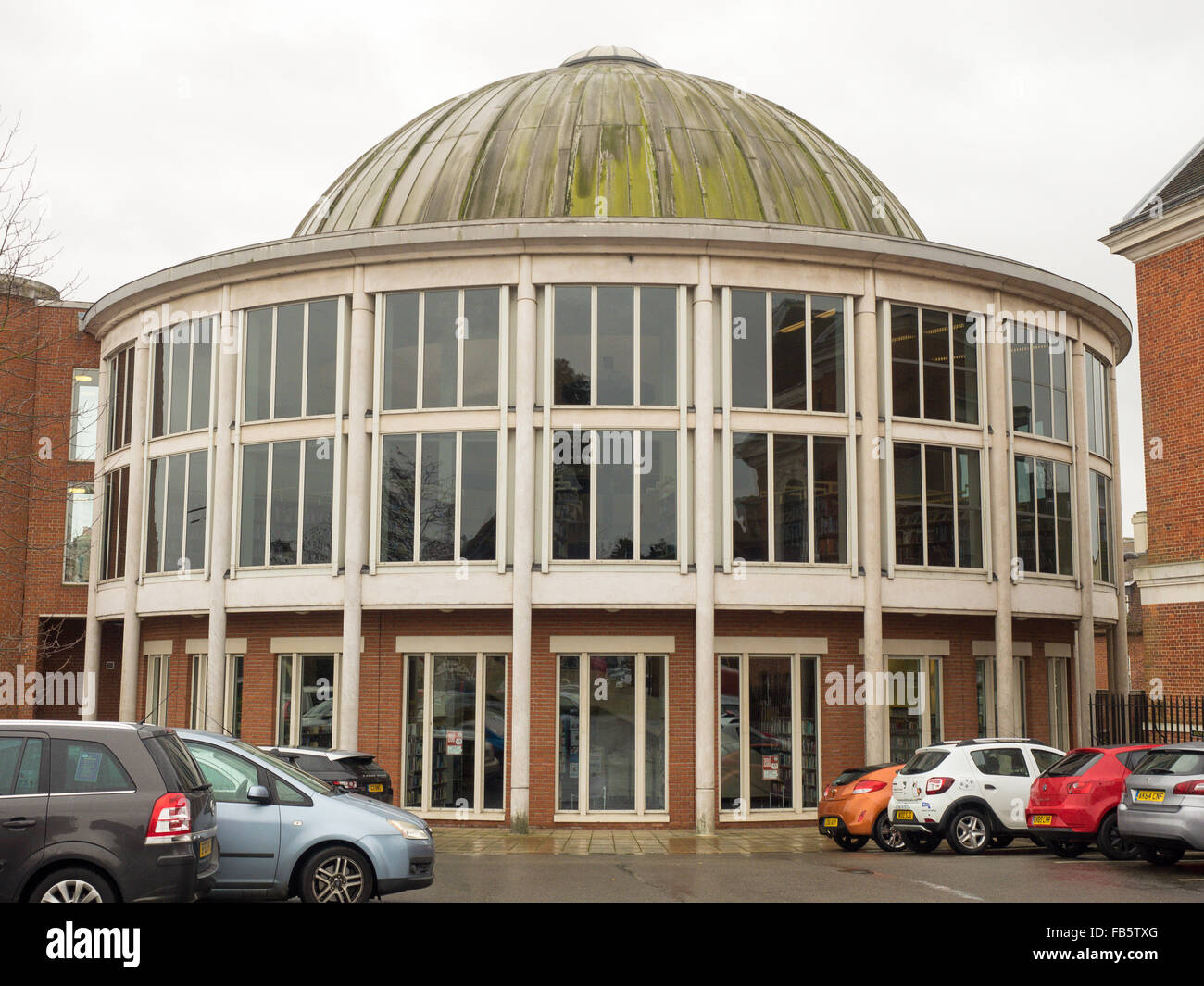 Braintree Council Library Building Town Centre Essex England Stock ...