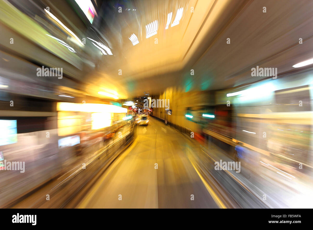 city street night motion shot Stock Photo - Alamy