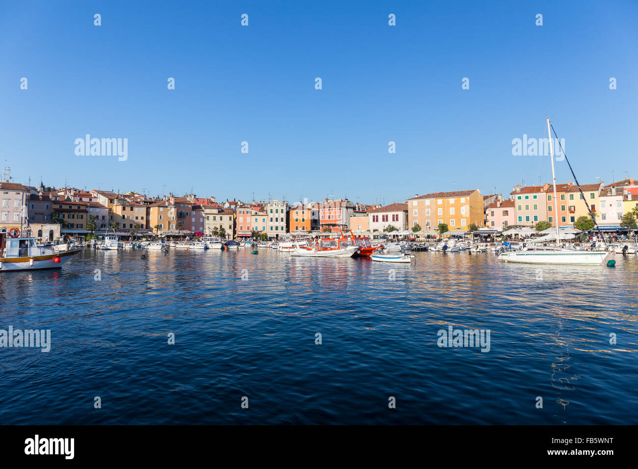 Old seafront house in rovinj hi-res stock photography and images - Alamy