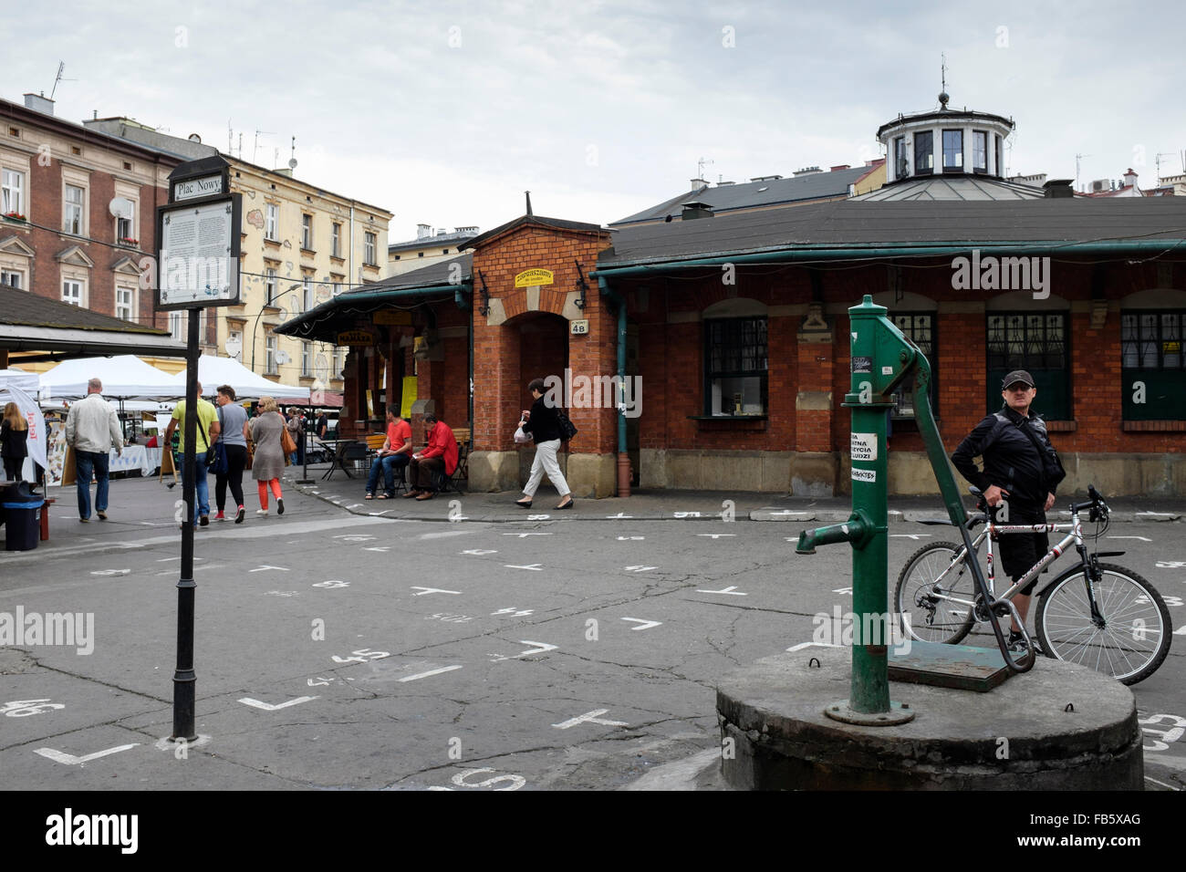 Krakow plac nowy market hi-res stock photography and images - Alamy