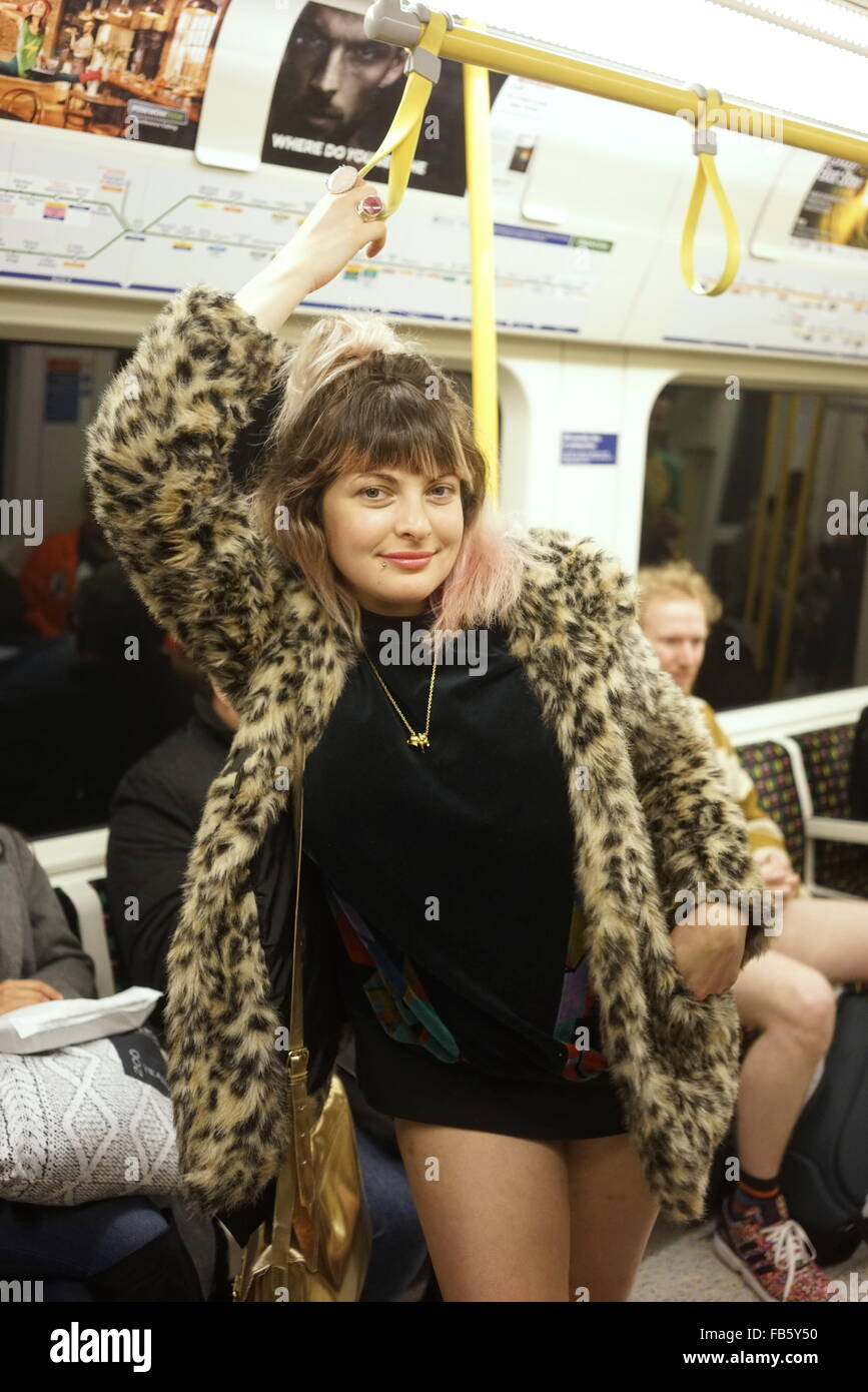 No Trousers Day 2016 High Resolution Stock Photography and Images - Alamy