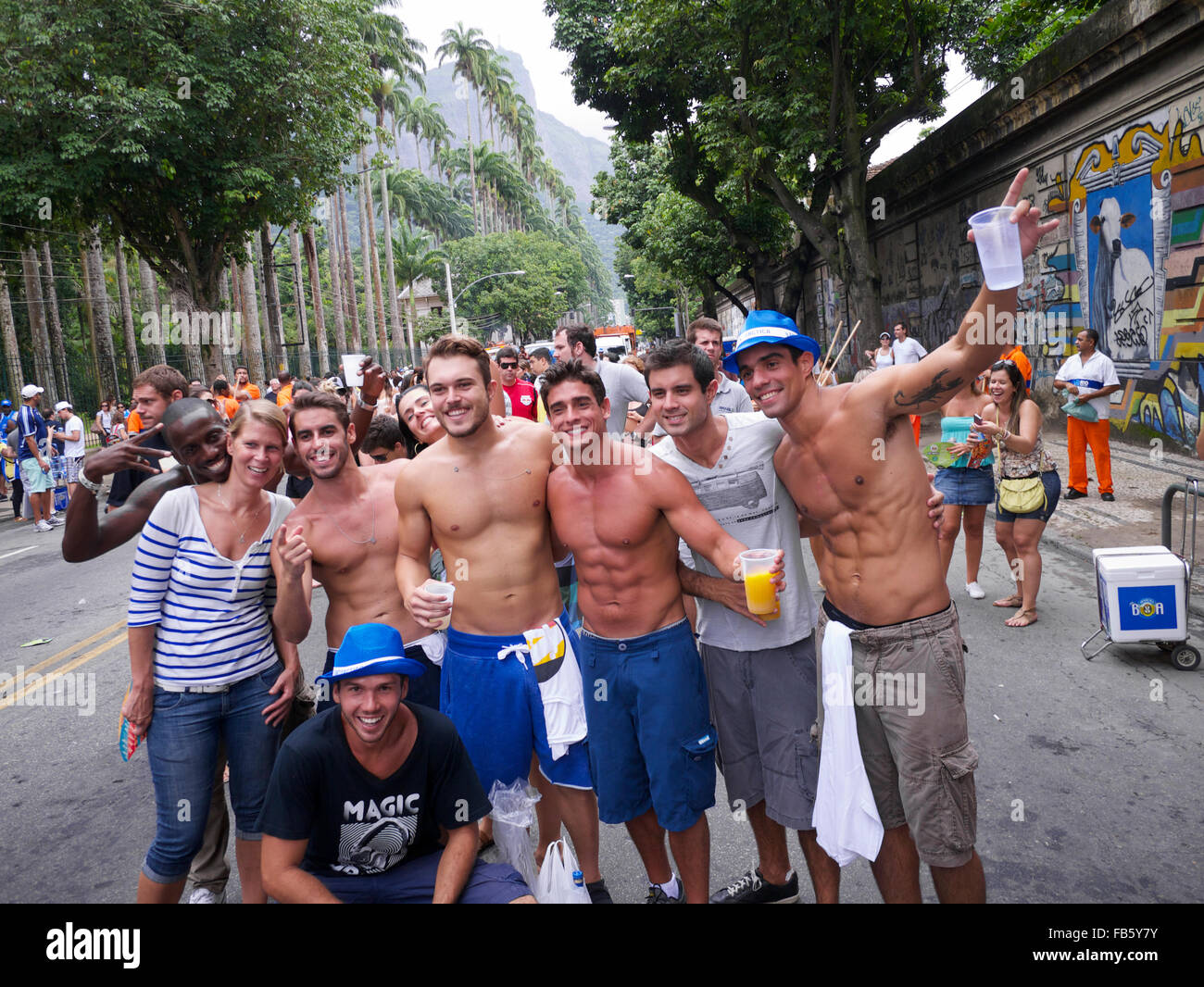 Crowds fill the street hi-res stock photography and images - Alamy
