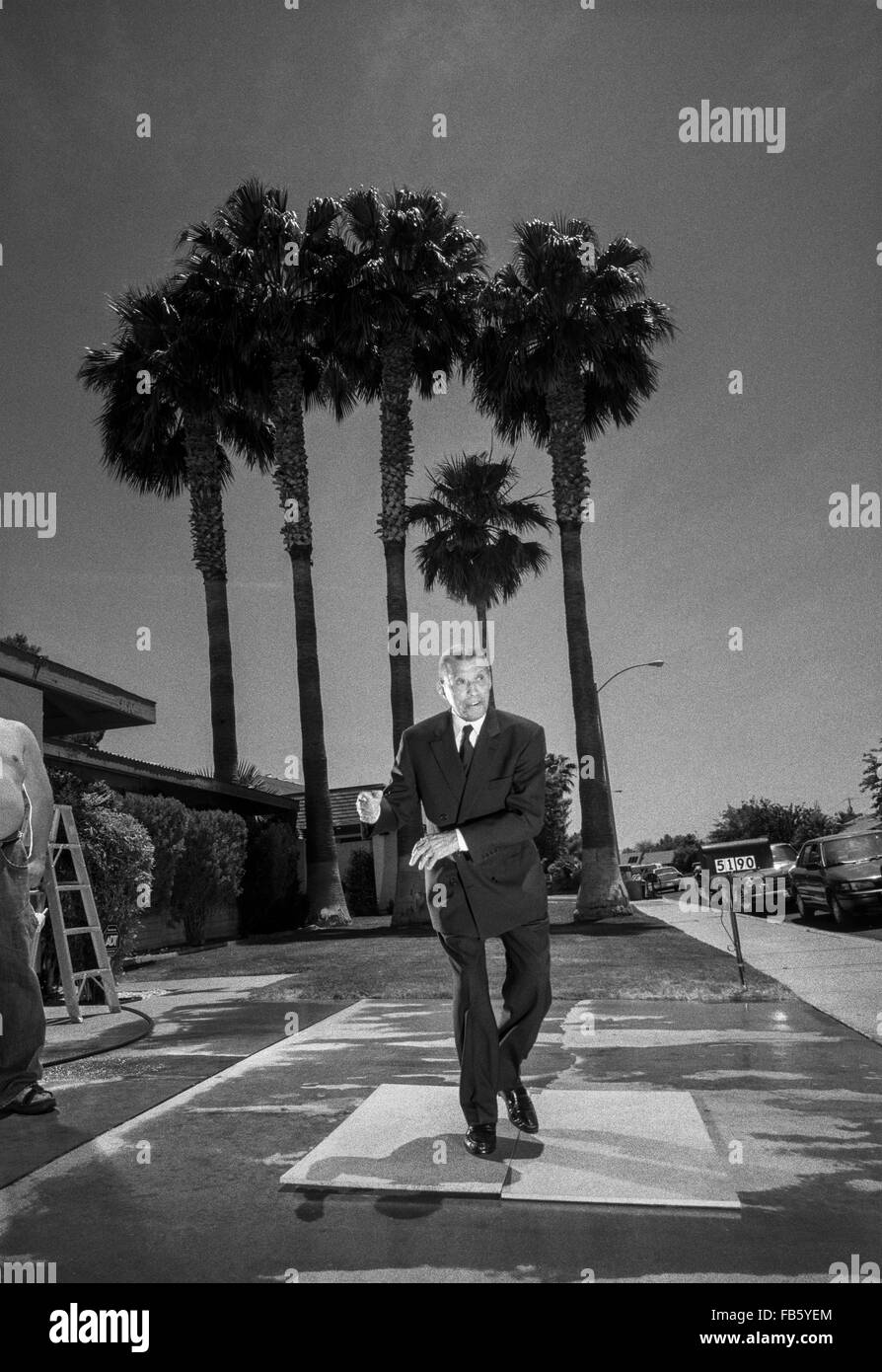 LAS VEGAS, NV – MAY 27: Tap dancer Prince Spencer poses for a portrait ...