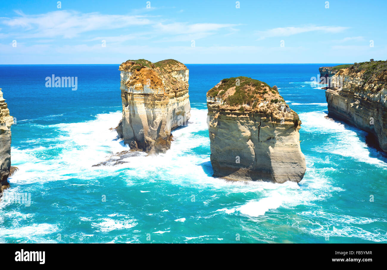 A picturesque photo of The Twelve Apostles, Australia Stock Photo - Alamy