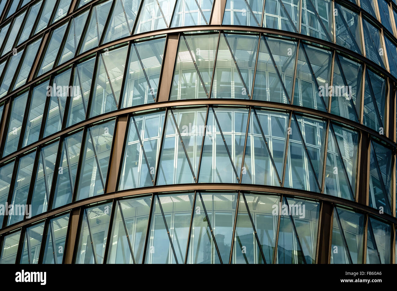 Detail of Co-operative Group Headquarters in Manchester, England Stock ...