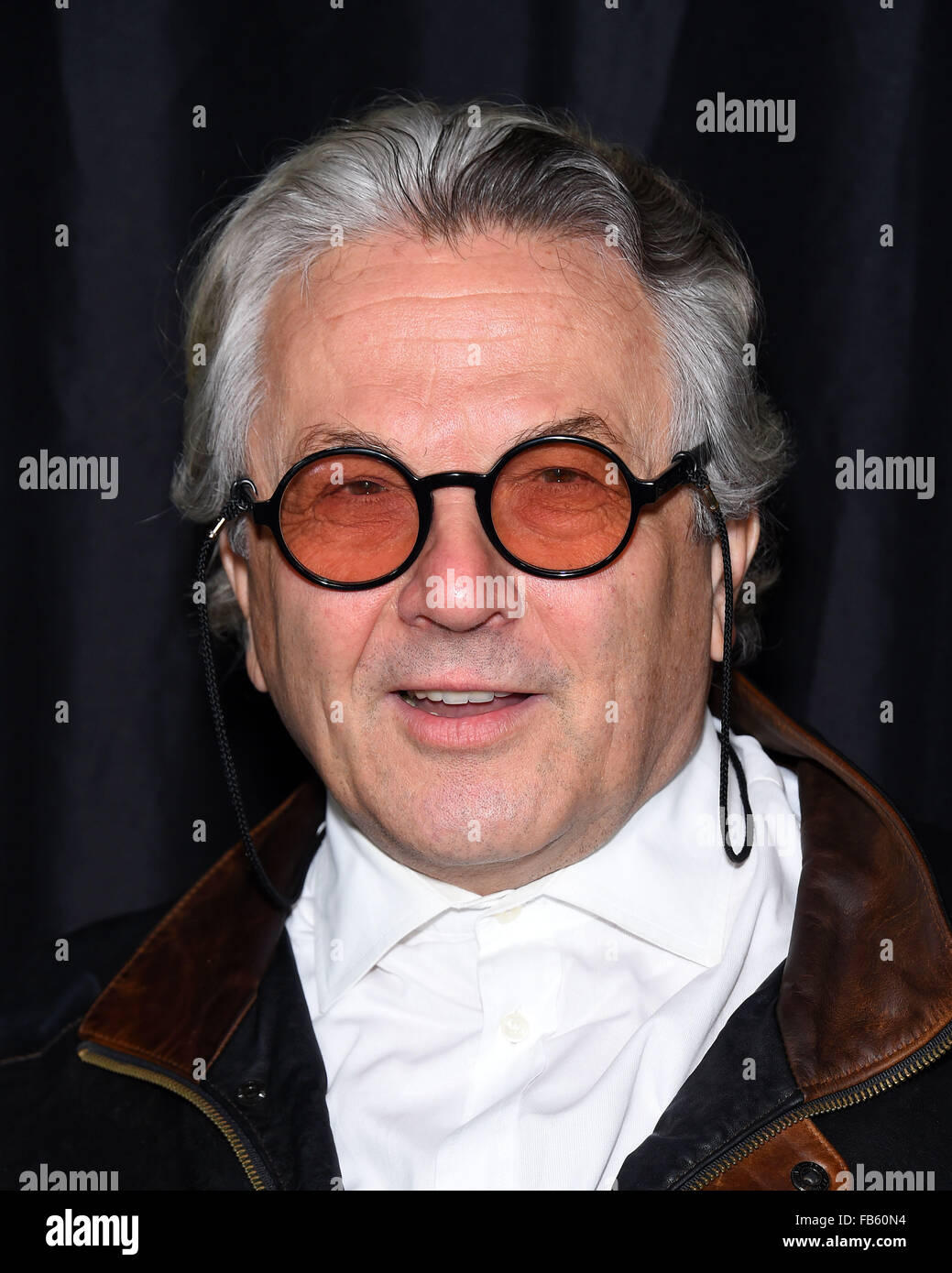 Los Angeles, California, USA. 9th Jan, 2016. George Miller arrives for ...