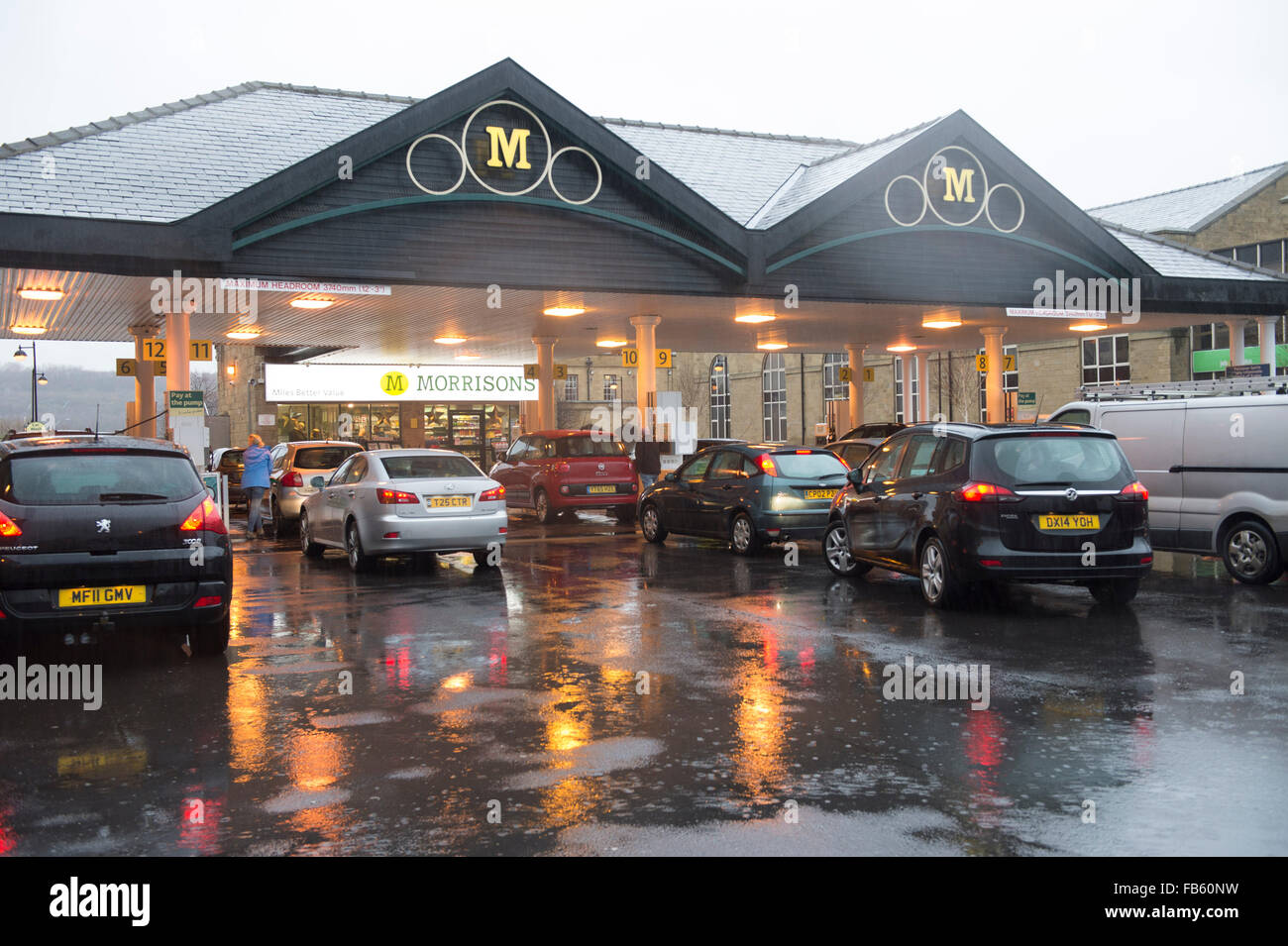Morrisons petrol tanker hi-res stock photography and images - Alamy