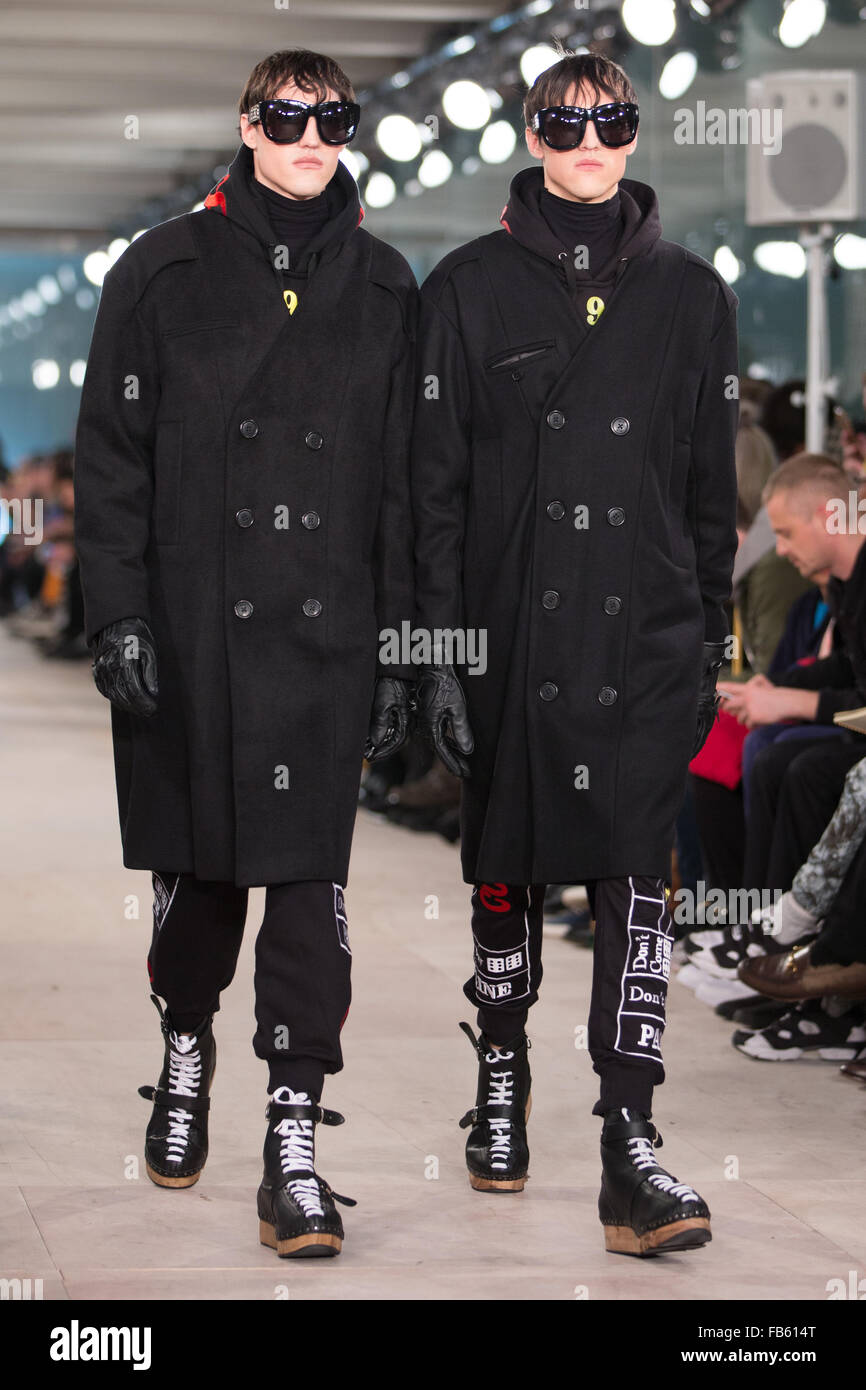 London, UK 10th January 2016, KTZ show their Autumn Winter 2016 ...