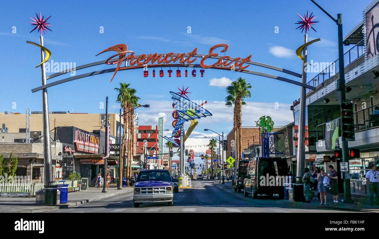 Fremont street experience hi-res stock photography and images - Alamy