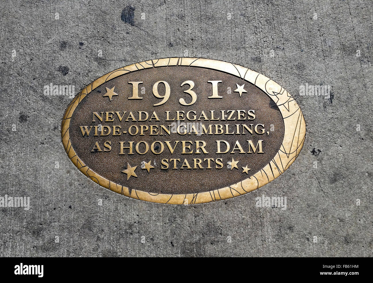 Sidewalk plaque hi-res stock photography and images - Alamy