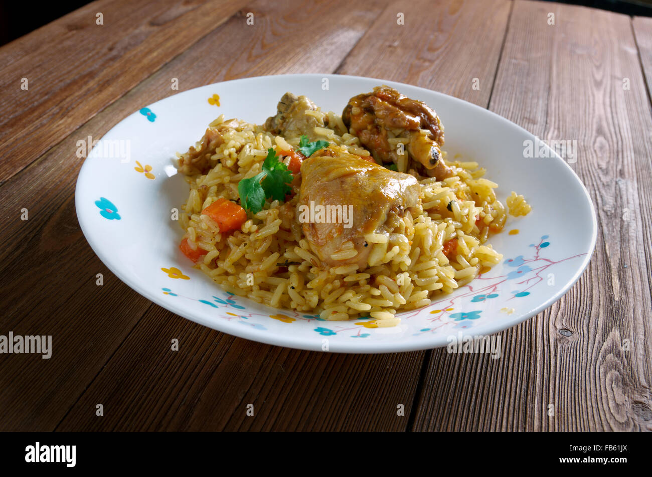 Chicken Machboos - Bahraini Spiced Chicken and Rice.,Arabic cuisine ...