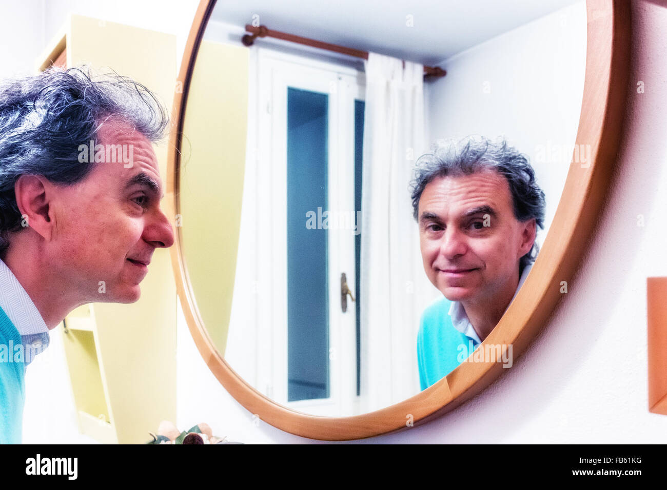 Handsome middle aged man hi-res stock photography and images - Alamy
