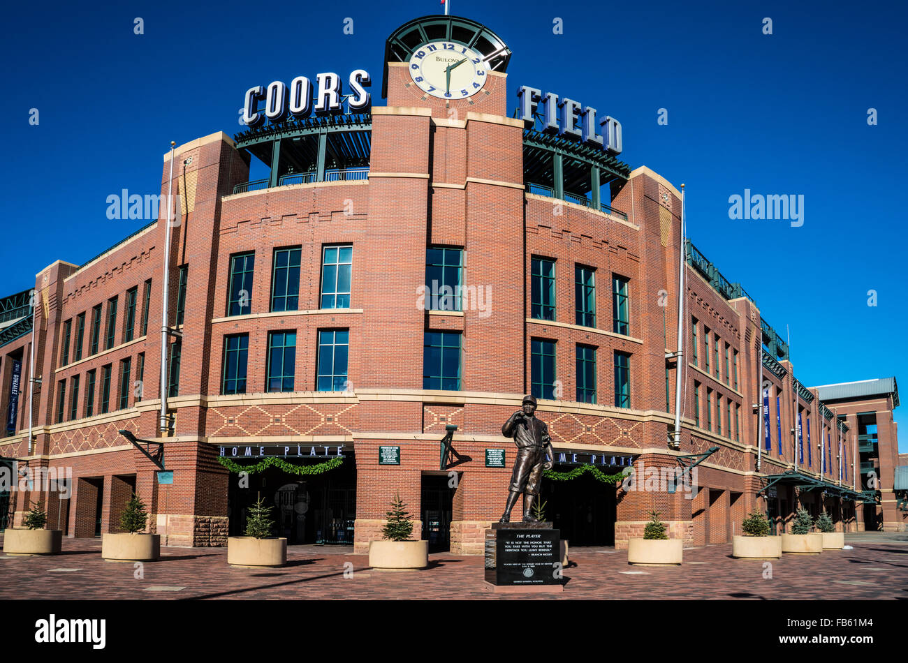Coors Field baseball stadium in Denver Colorado Stock Photo - Alamy