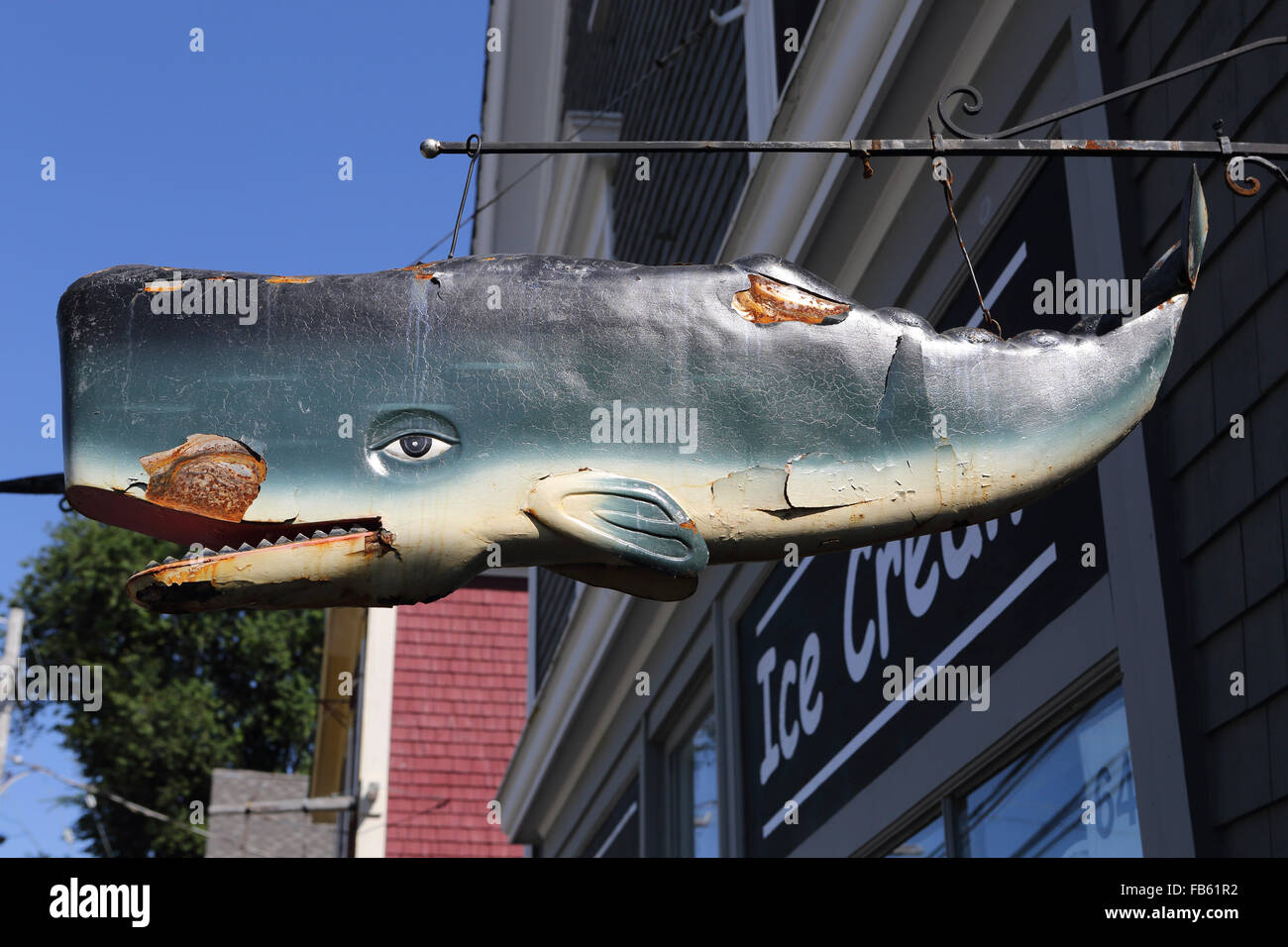 Whale signage hi-res stock photography and images - Alamy