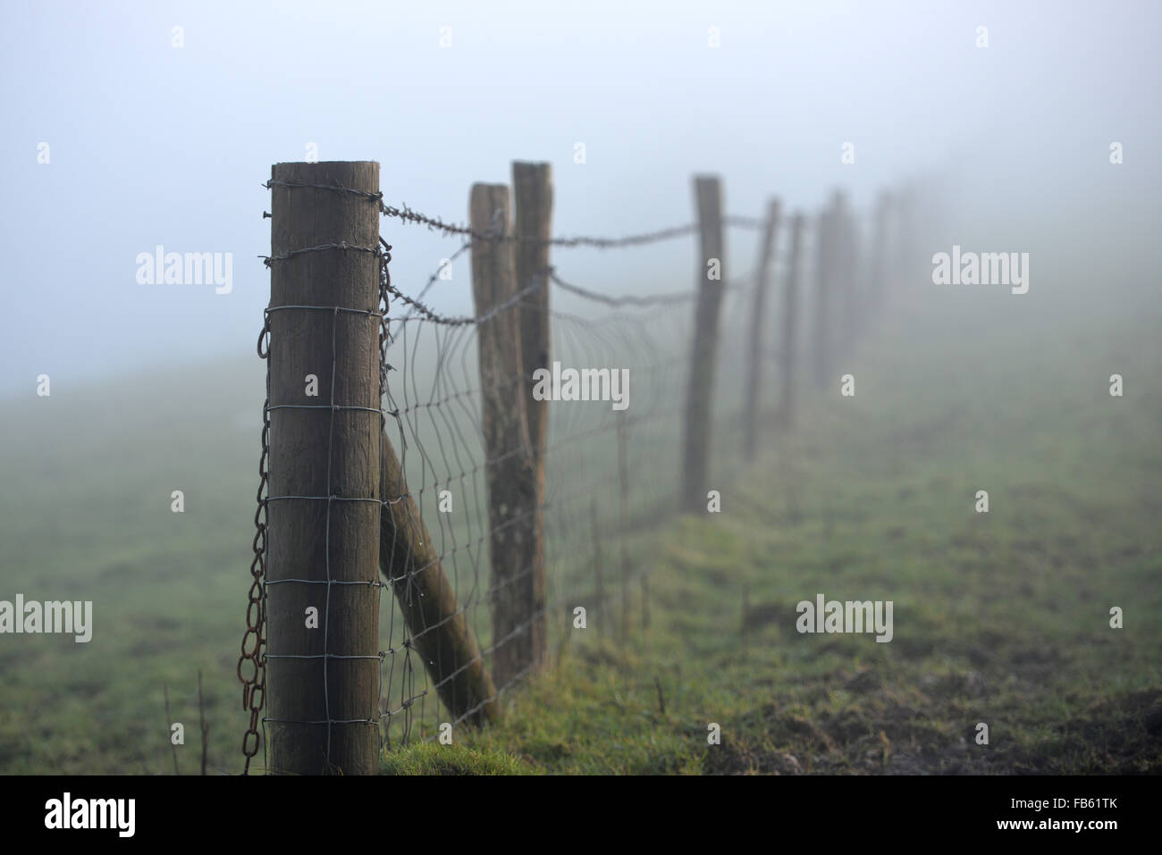 Fog fence hi-res stock photography and images - Alamy