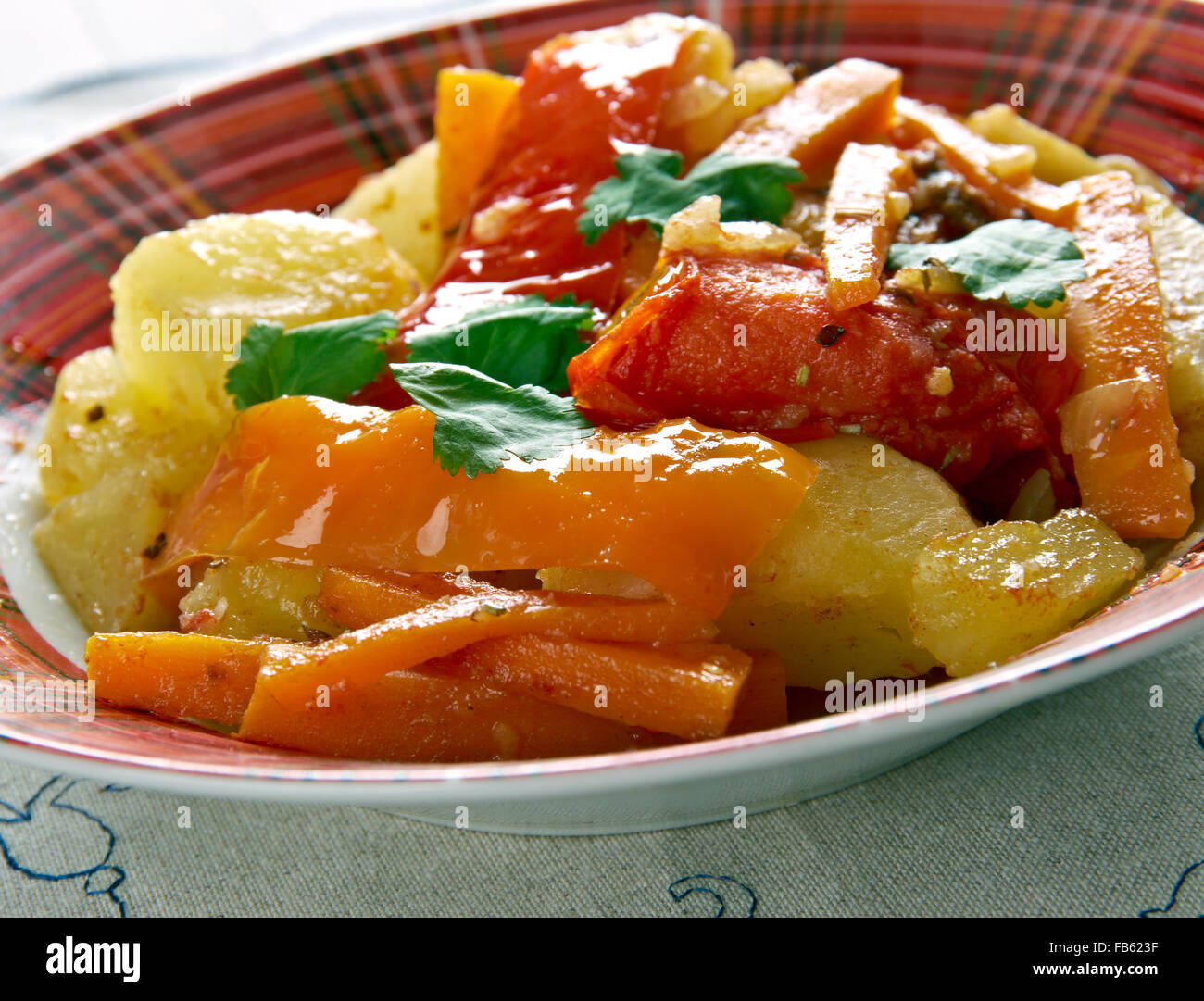 Albanian Vegetables .Turli Perimesh . Balkan dish Stock Photo - Alamy