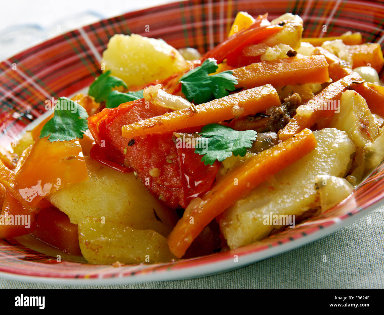 Albanian Vegetables .Turli Perimesh . Balkan dish Stock Photo - Alamy