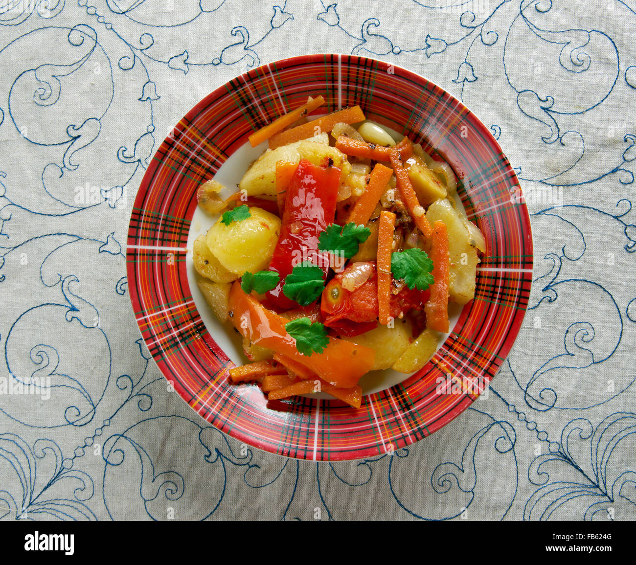 Albanian Vegetables .Turli Perimesh . Balkan dish Stock Photo - Alamy