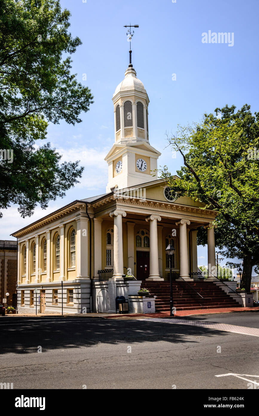 Fauquier County Courthouse, Main Street, Warrenton, Virginia Stock ... Fauquier County Courthouse, Main Street, Warrenton, Virginia Stock ...