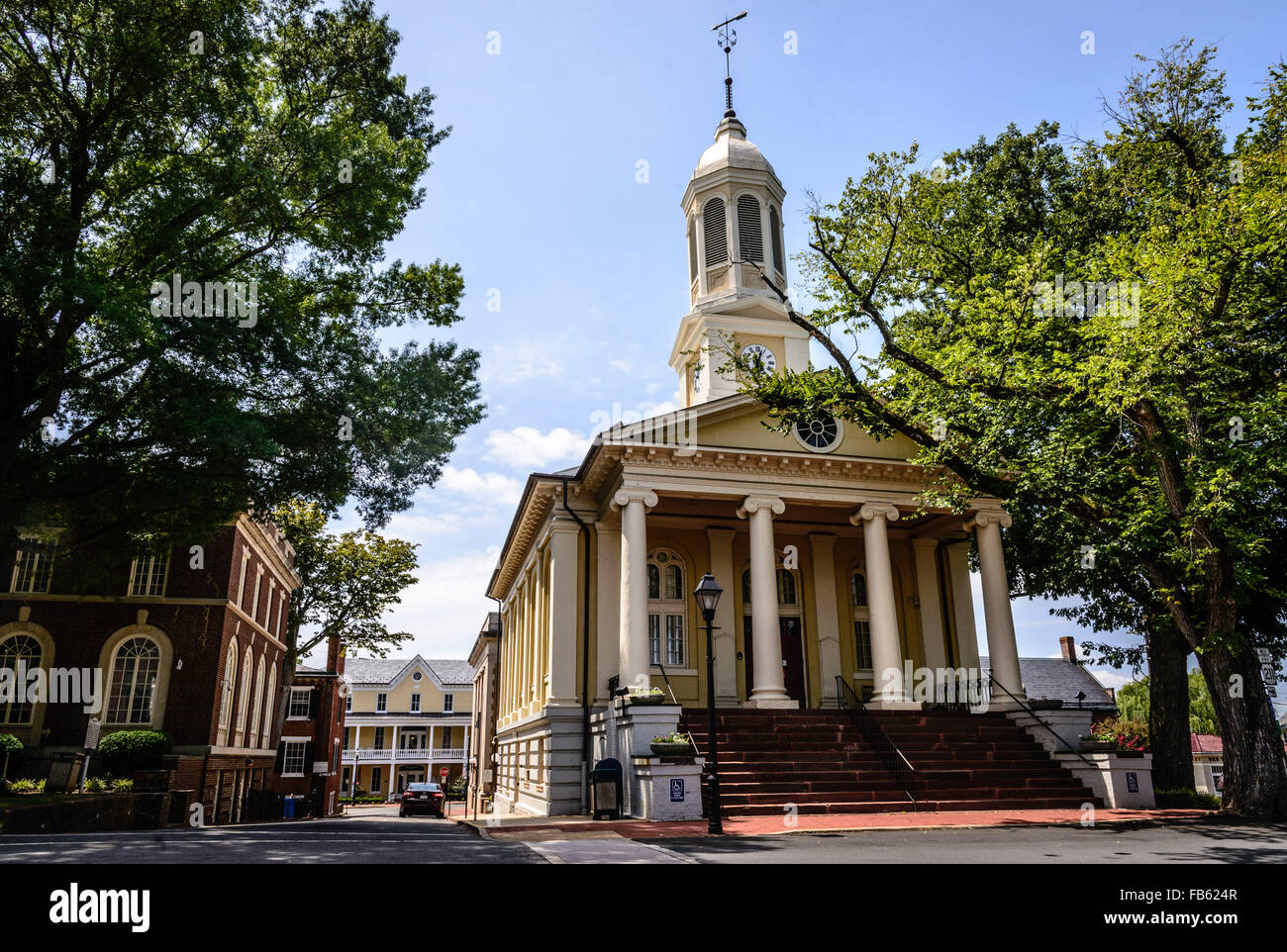 Fauquier County Courthouse, Main Street, Warrenton, Virginia Stock ... Fauquier County Courthouse, Main Street, Warrenton, Virginia Stock ...