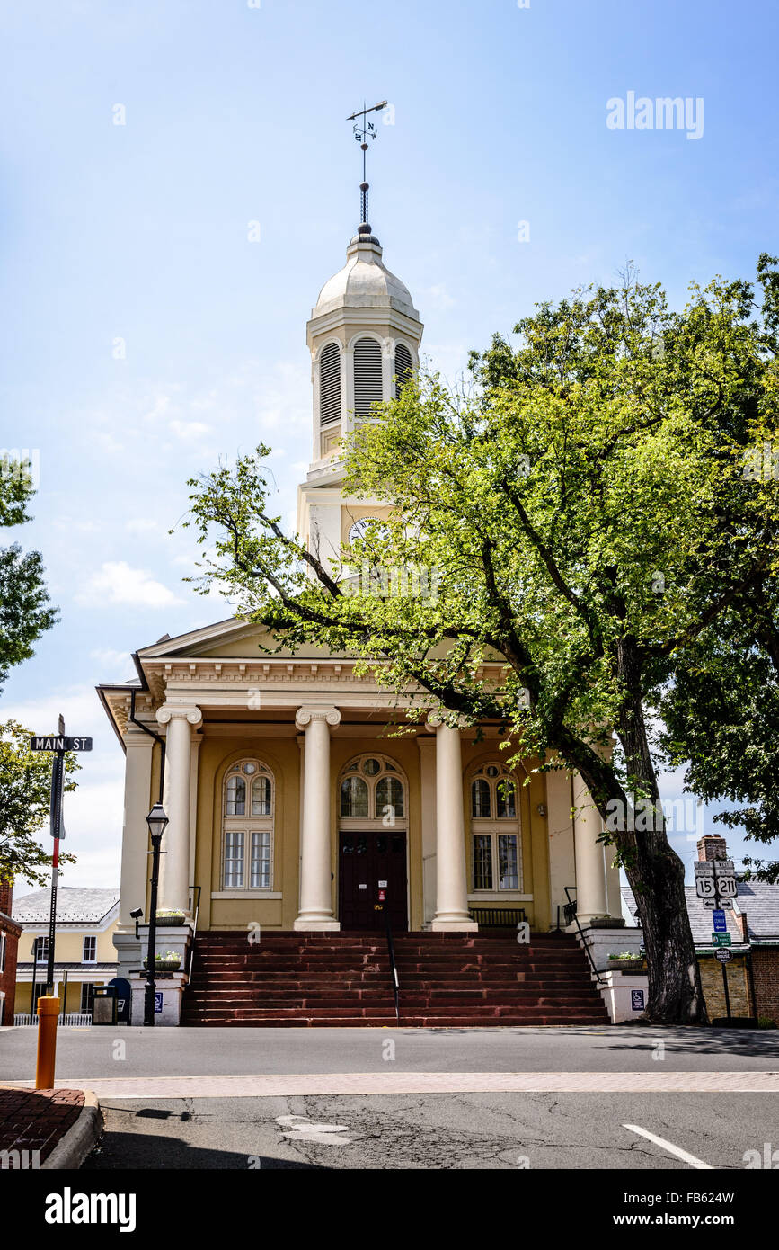 Fauquier County Courthouse, Main Street, Warrenton, Virginia Stock ... Fauquier County Courthouse, Main Street, Warrenton, Virginia Stock ...