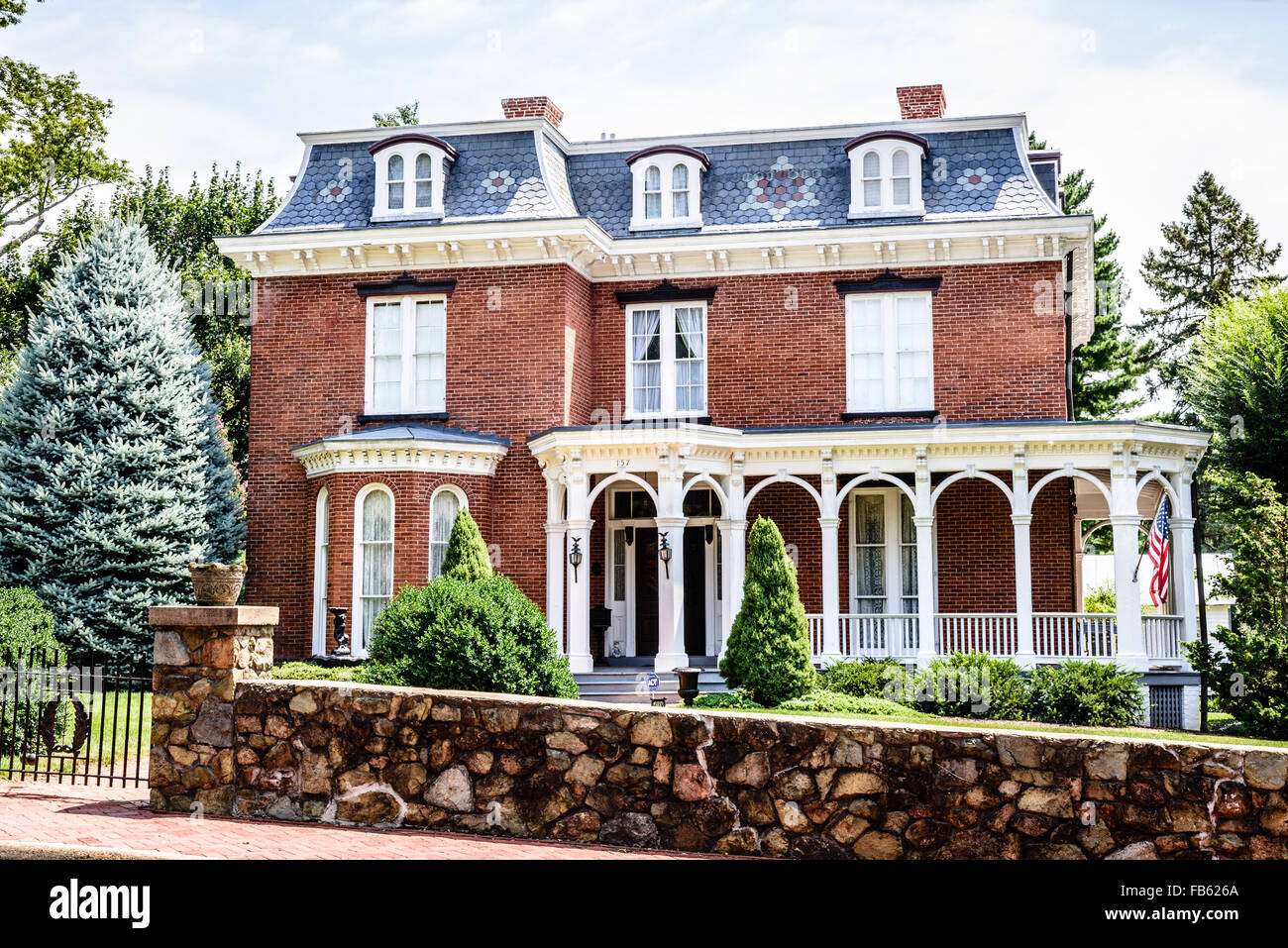 Ullman House, 157 Culpeper Street, Warrenton, Virginia Stock Photo - Alamy