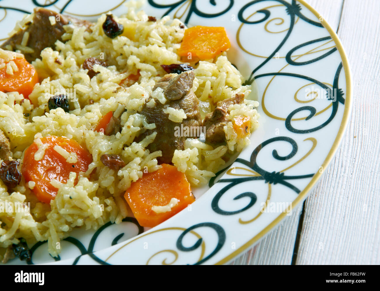 Kazan pilaf. Tatarstan, Russia Stock Photo - Alamy