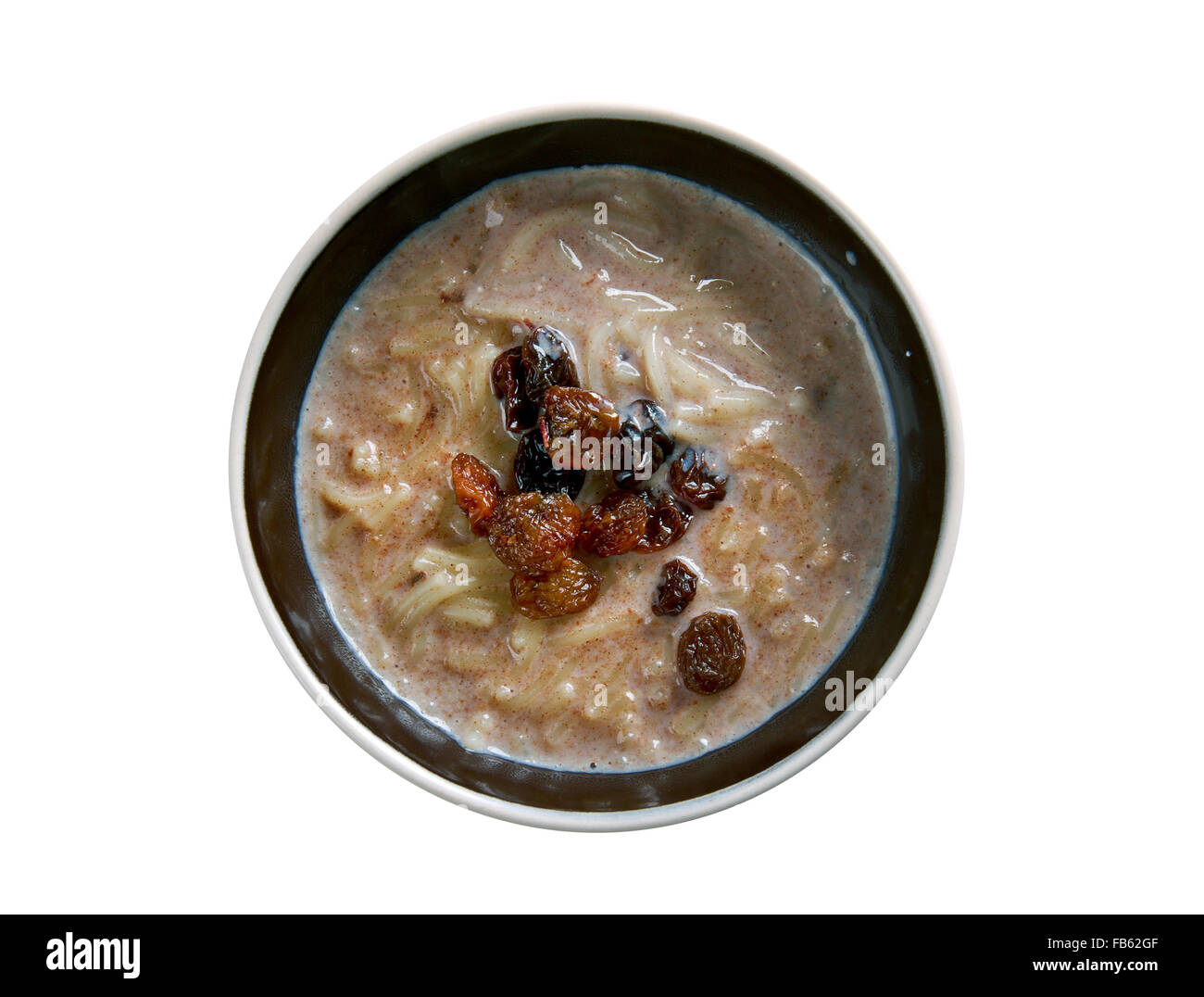 Shemai Custard - Vermicelli in Sweet Custard.ASIA, BANGLADESH Stock ...