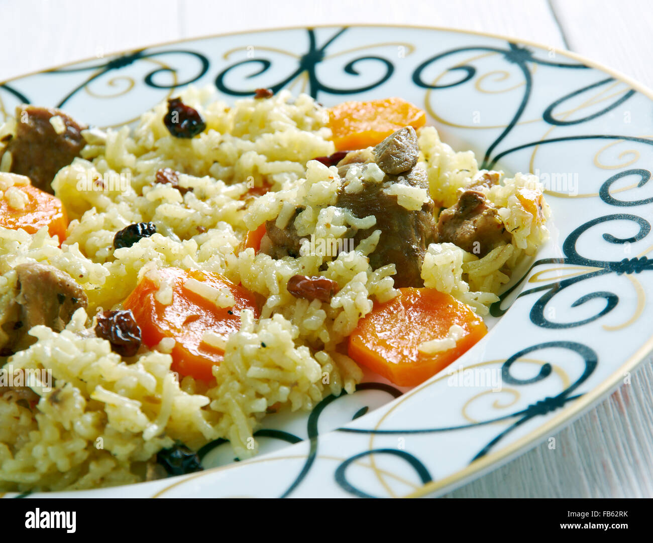Kazan pilaf. Tatarstan, Russia Stock Photo - Alamy