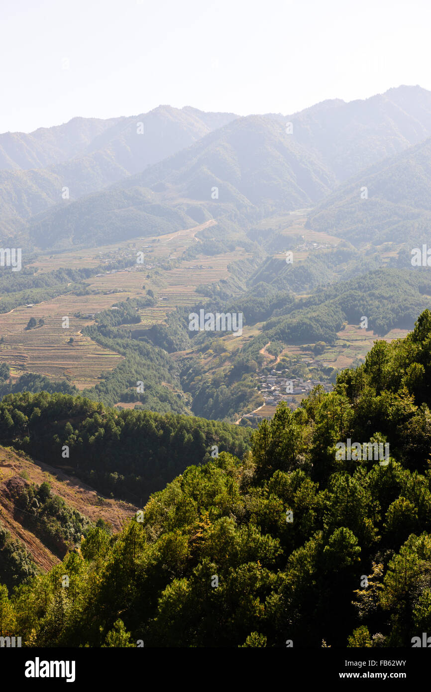 Foothills of Kawagebo Mountain Ranges,Naxi & Lisu Villages,Tacheng ...