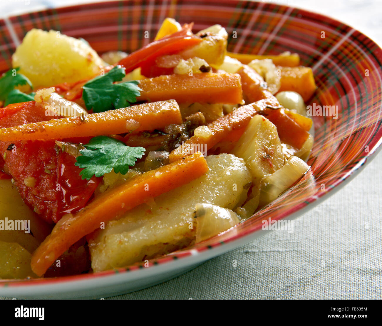 Albanian Vegetables .Turli Perimesh . Balkan dish Stock Photo - Alamy