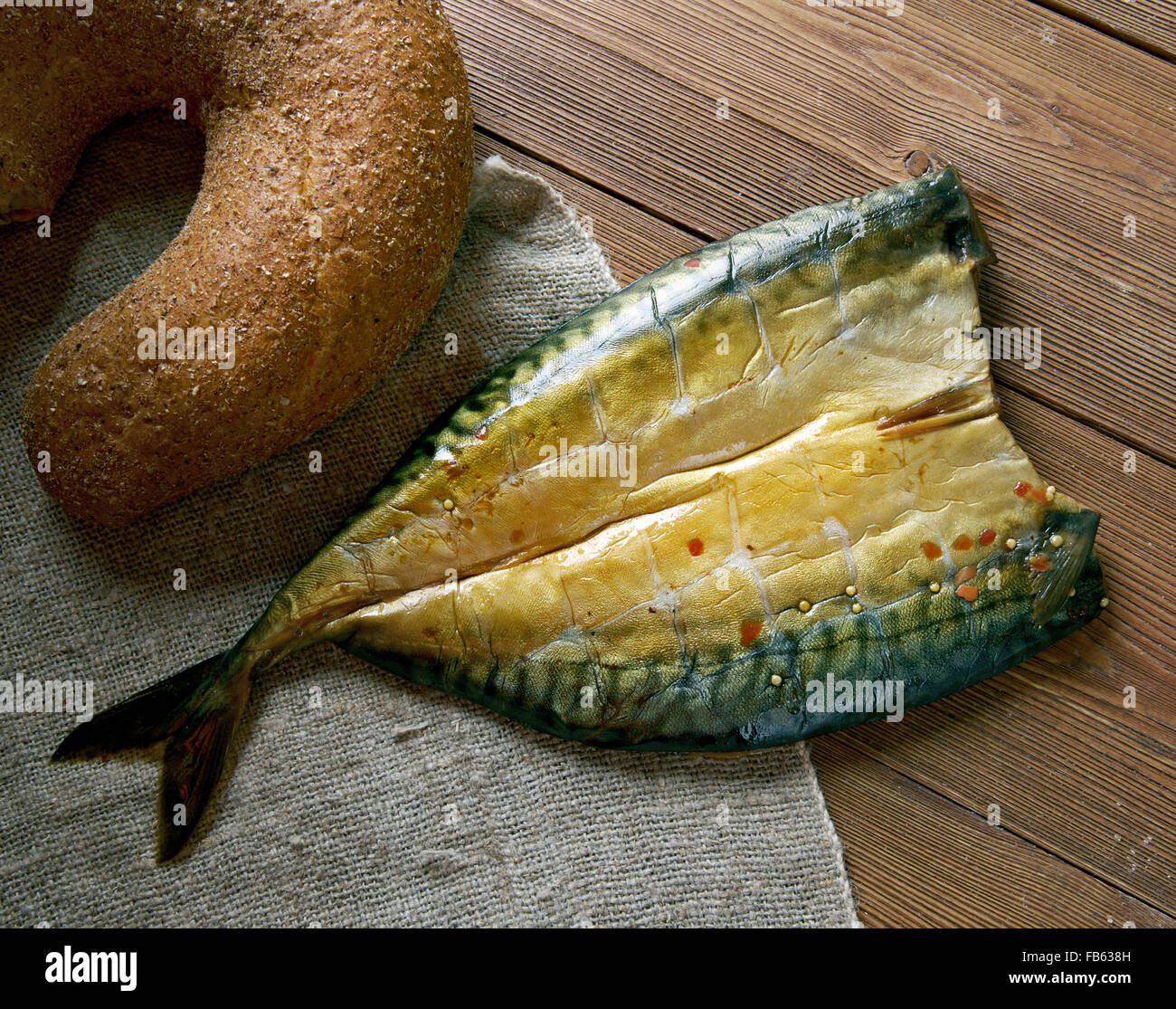 Estonian smoked fish Suitsukala.traditional snack Stock Photo - Alamy