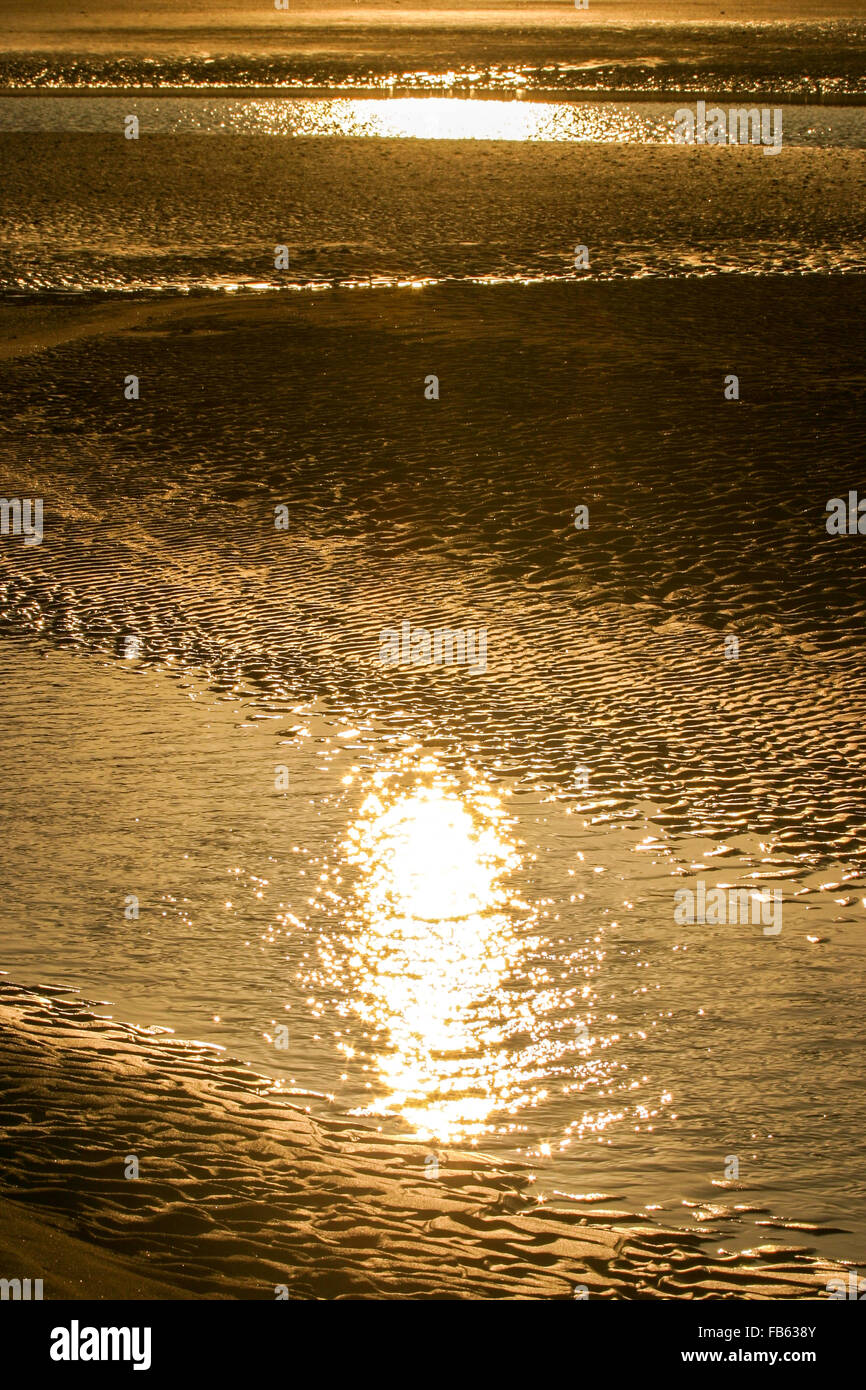 Beautiful sunrise on sandy hi-res stock photography and images - Alamy