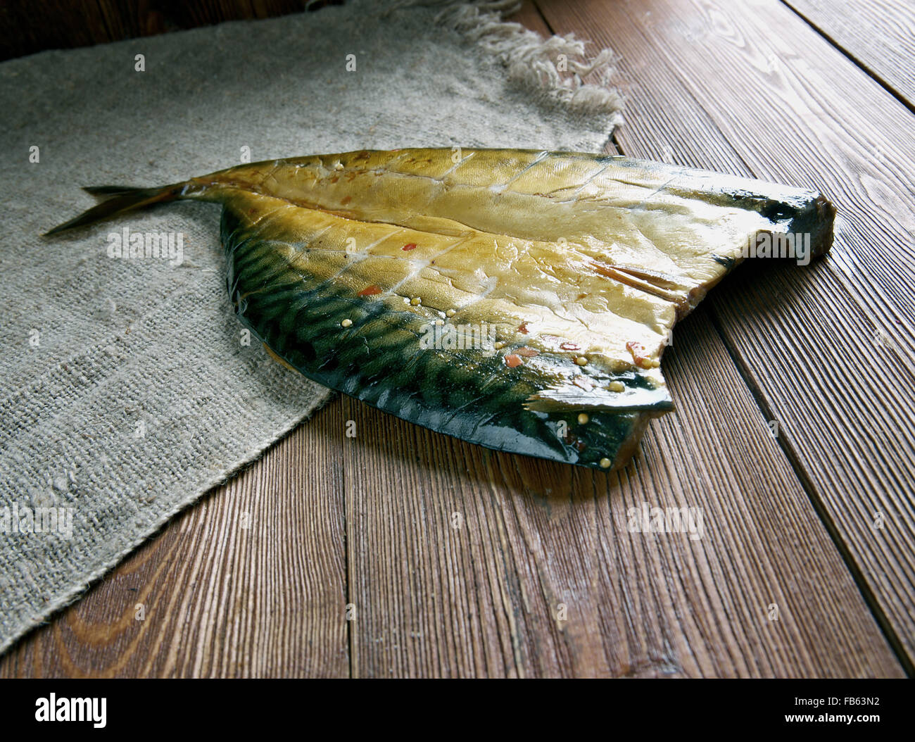 Estonian smoked fish Suitsukala.traditional snack Stock Photo - Alamy