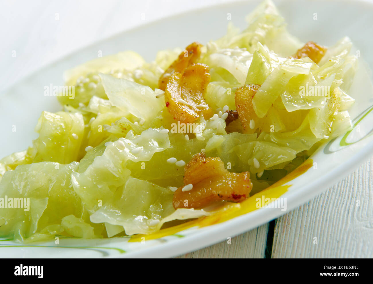 Boiled Cabbage Southern Style
