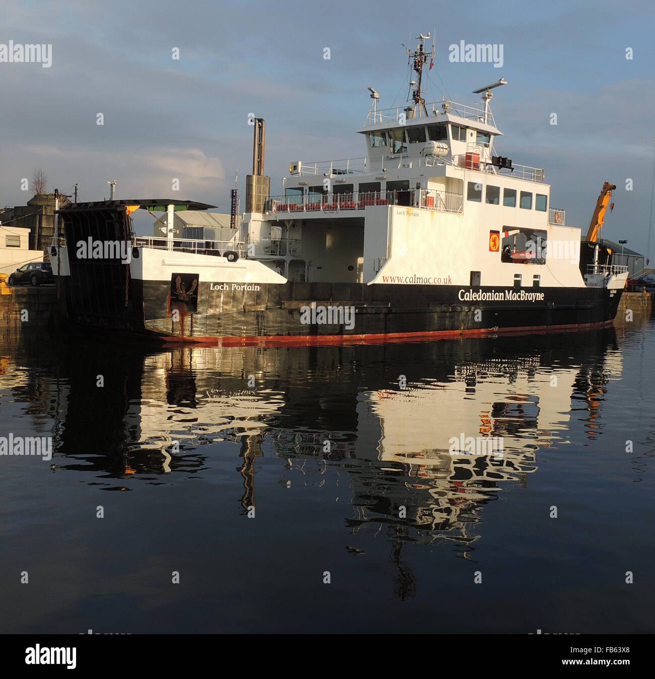 Caledonian macbrayne ferry loch portain hi-res stock photography and ...