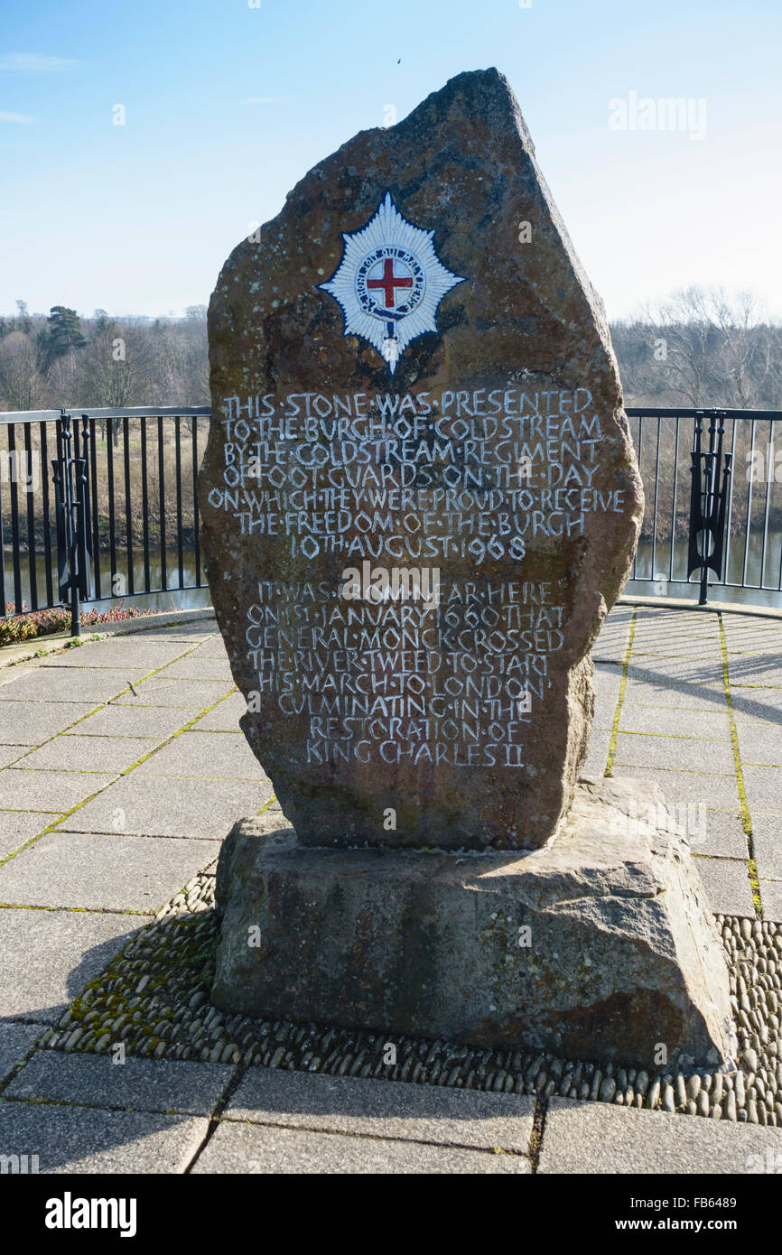 Coldstream guards memorial stone hi-res stock photography and images ...