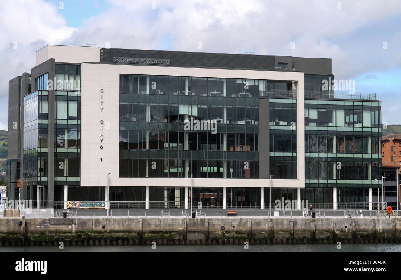 The Baker & McKenzie offices at City Quays Belfast Stock Photo - Alamy