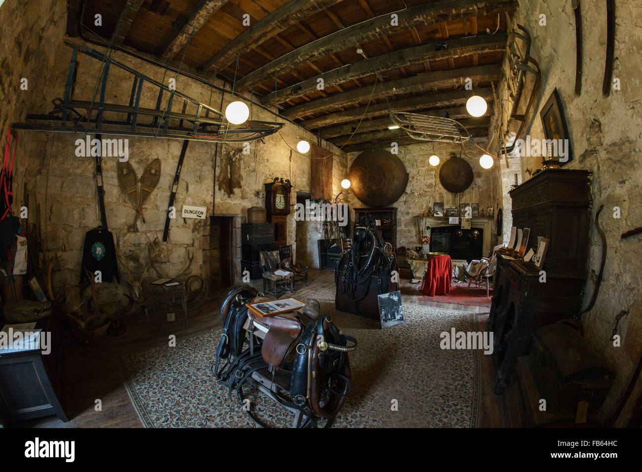 Spooky castle interior hi-res stock photography and images - Alamy