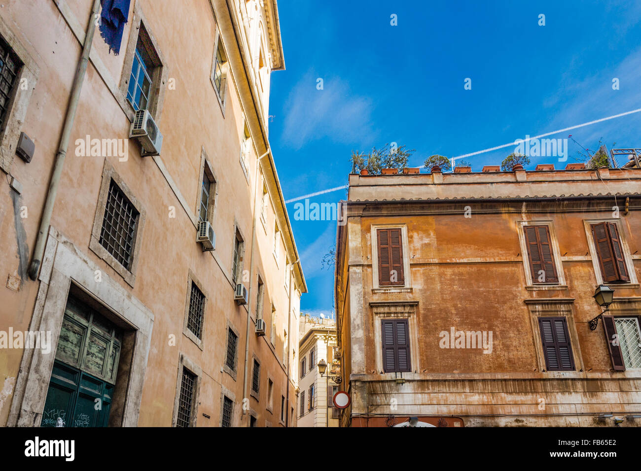 walking the ancient streets and alleys of Rome, Italy Stock Photo - Alamy