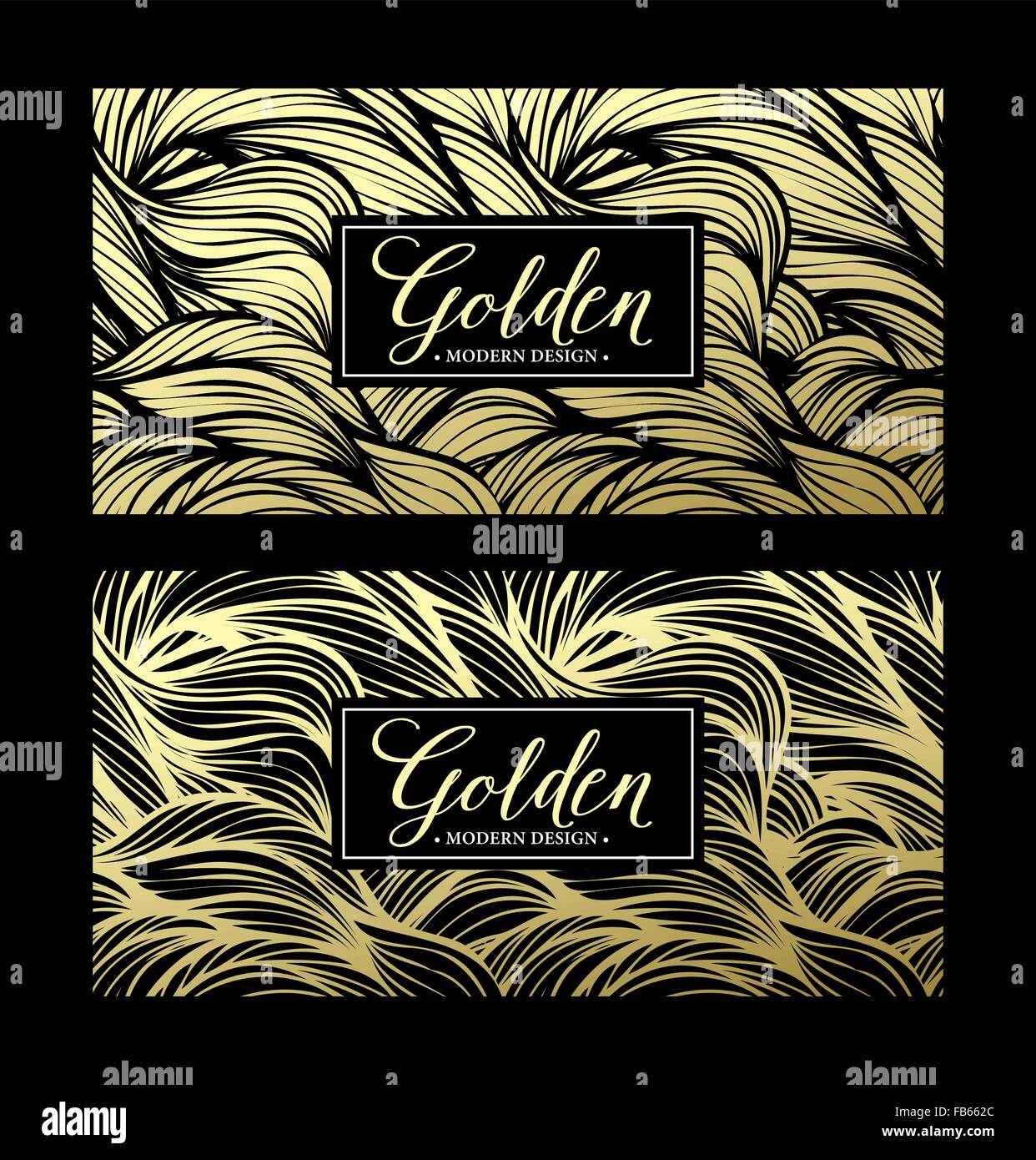 Luxury golden modern card. Vector illustration Stock Vector Image & Art ...
