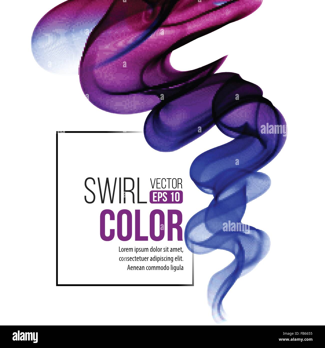 Abstract swirl violet background. Vector illustration Stock Vector ...