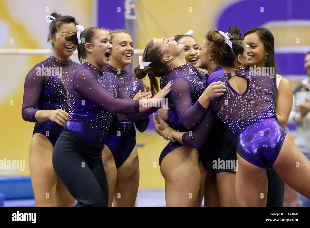 Baton Rouge, LA, USA. 09th Jan, 2016. LSU Tigers McKenna Kelley ...