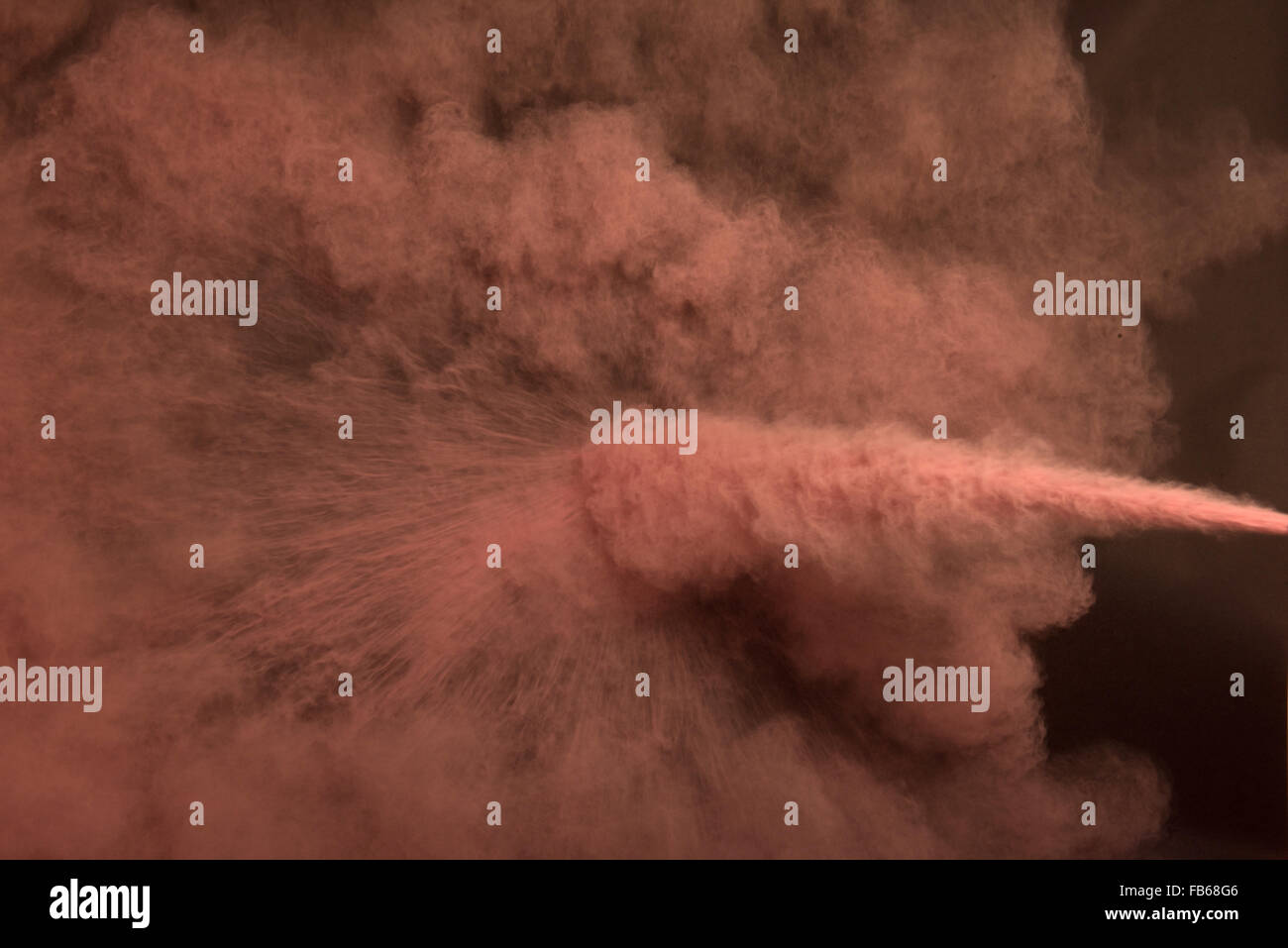 Powder of Colors Exploded Stock Photo - Alamy