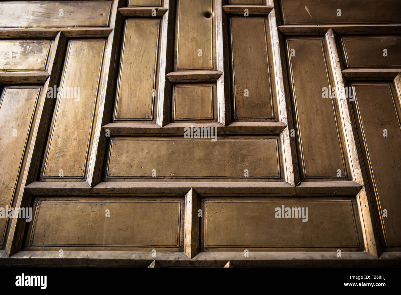 Retro Styled Door Stock Photo - Alamy