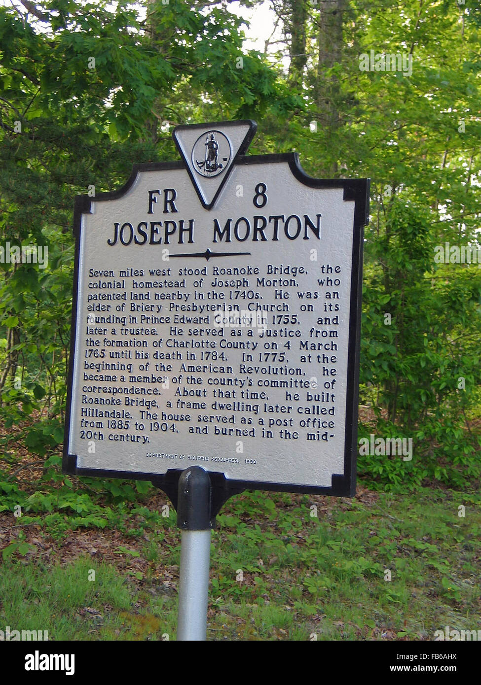 JOSEPH MORTON Seven miles west stood Roanoke Bridge, the colonial ...