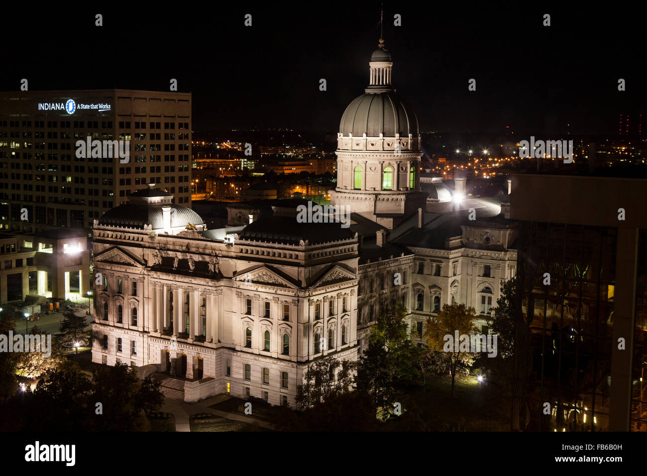 Aerial view of us capitol building hi-res stock photography and images ...