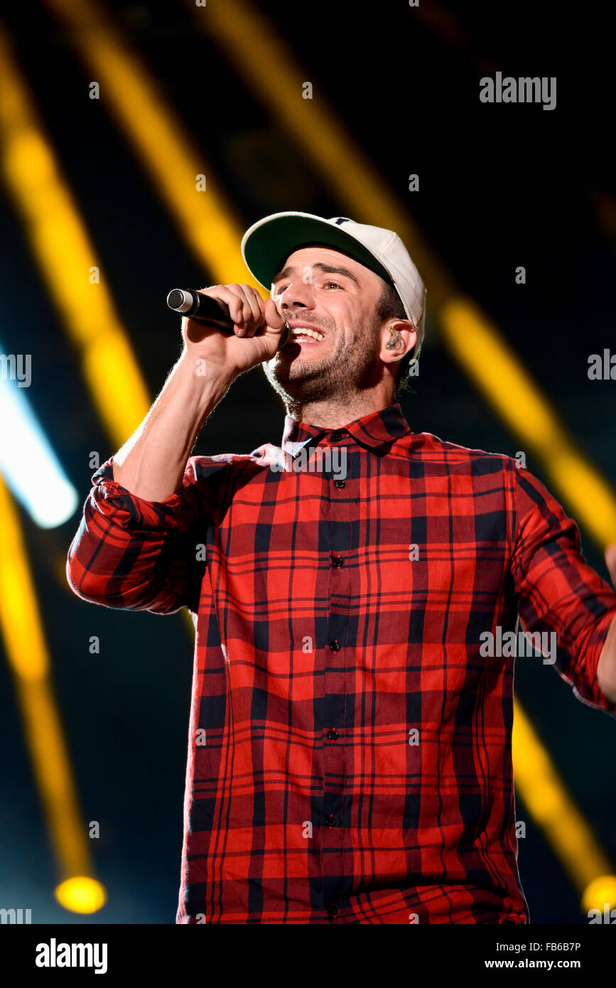 Sam Hunt performing at the CMA Music Festival in Nashville Tennessee ...