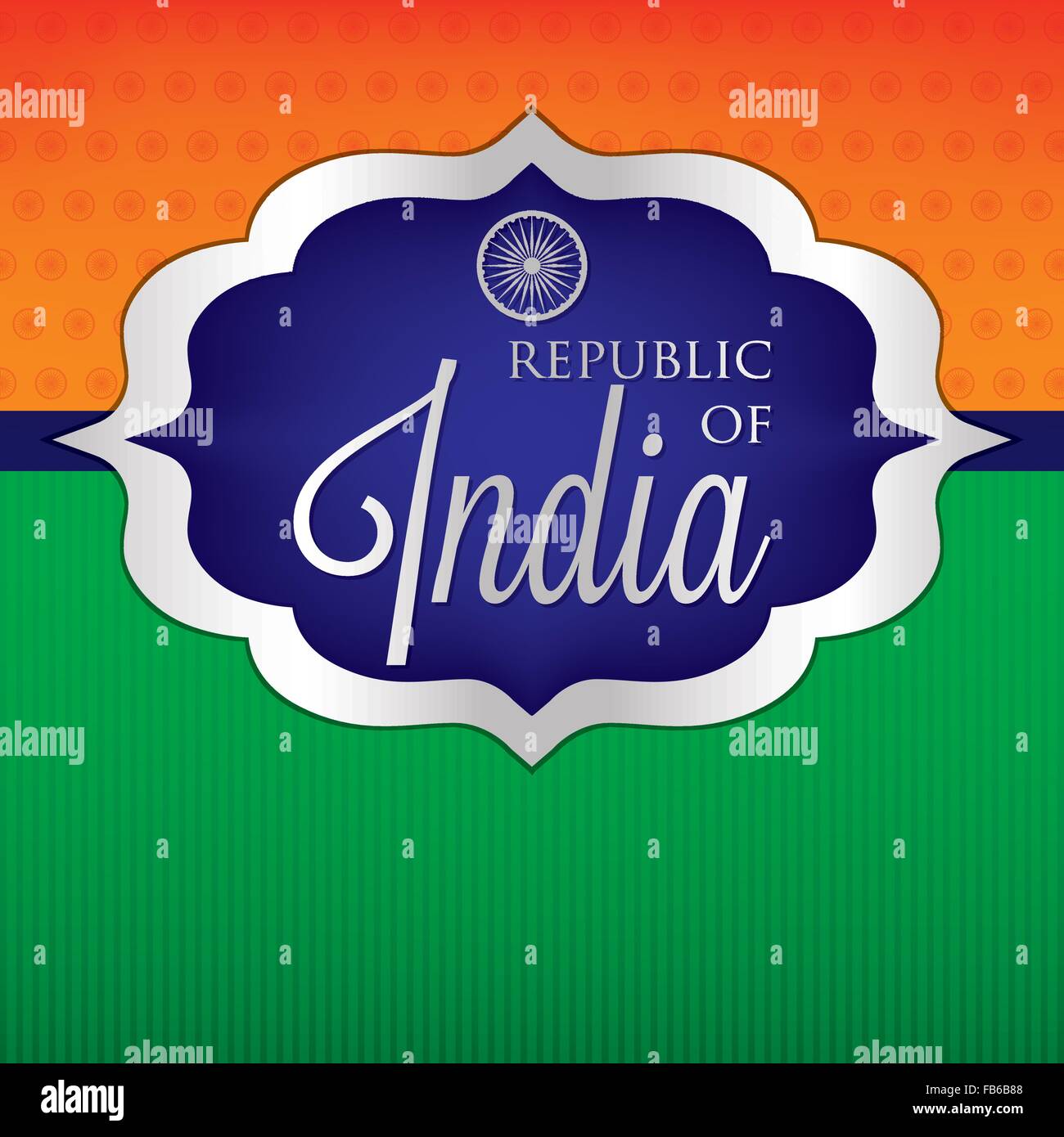 Elegant label Independence Day card in vector format Stock Vector Image ...